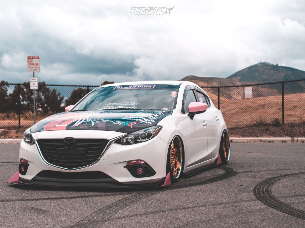 2016 Mazda 3 I Touring with 18x8.5 Infinitewerks DX-7 and Achilles ...