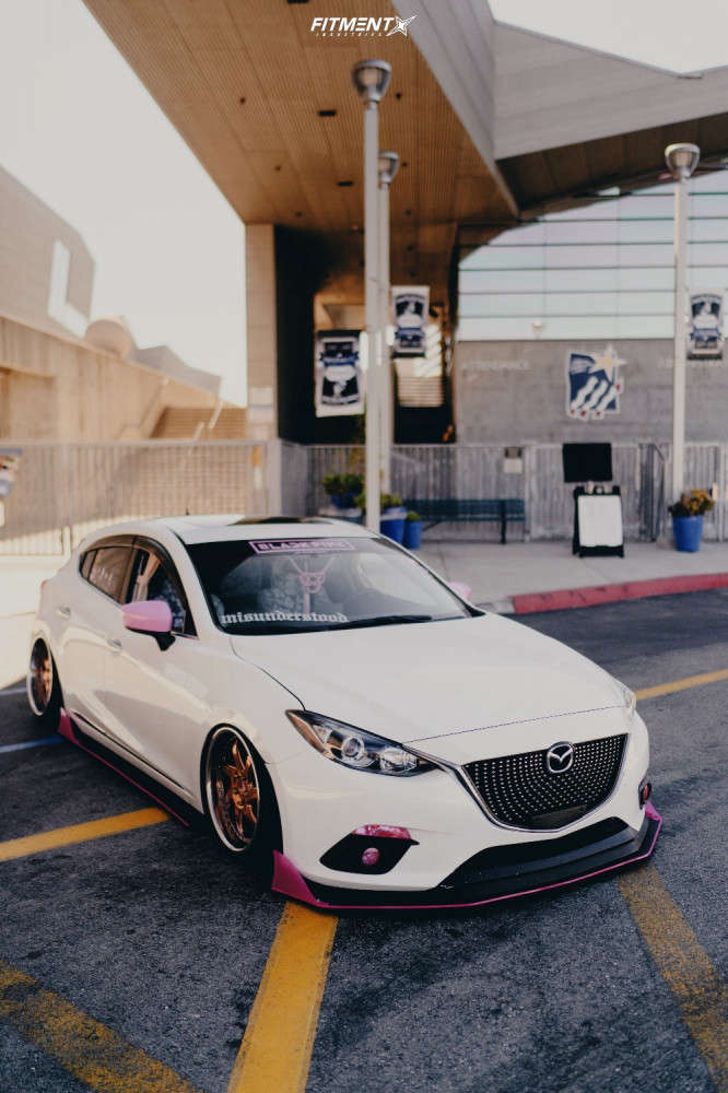 2016 Mazda 3 I Touring with 18x8.5 Infinitewerks DX-7 and Achilles ...