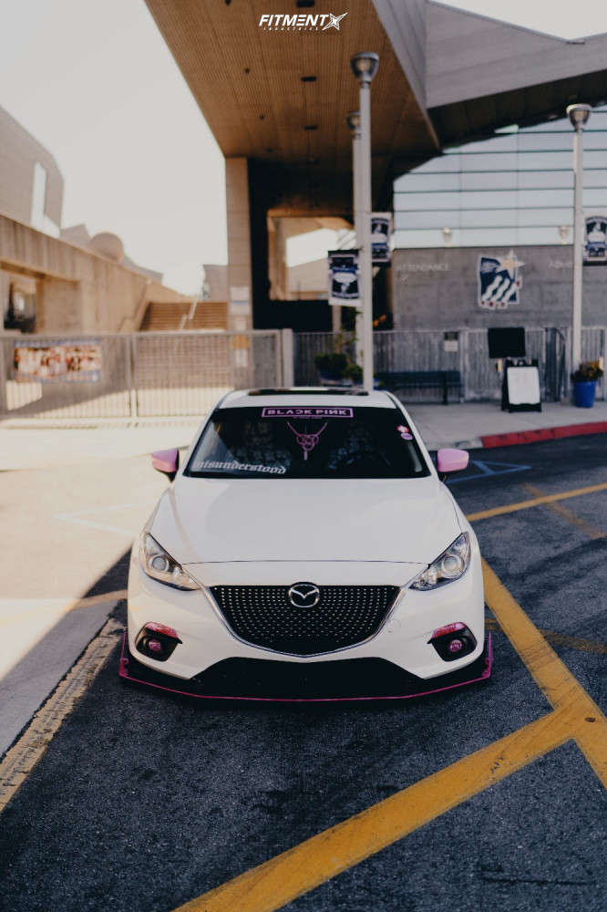 2016 Mazda 3 I Touring with 18x8.5 Infinitewerks DX-7 and Achilles ...