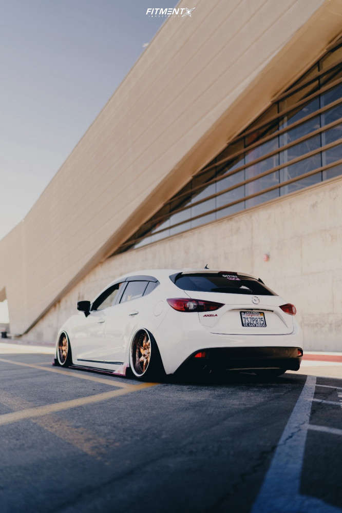 2016 Mazda 3 I Touring with 18x8.5 Infinitewerks DX-7 and Achilles ...