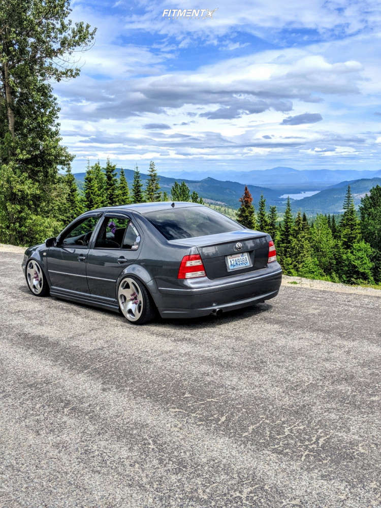 2004 Volkswagen Jetta GLS with 18x8.5 WatercooledIND Cc10 and Nitto ...