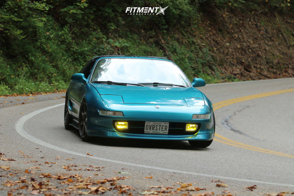1993 Toyota MR2 Turbo with 17x8 Konig Ultraform and Bridgestone 215x40 ...