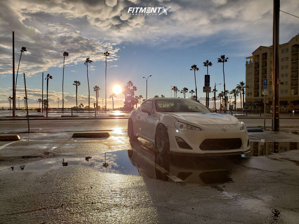 2015 Scion FR-S Base with 18x9.5 Ambit Re82 and Michelin 245x35 on ...