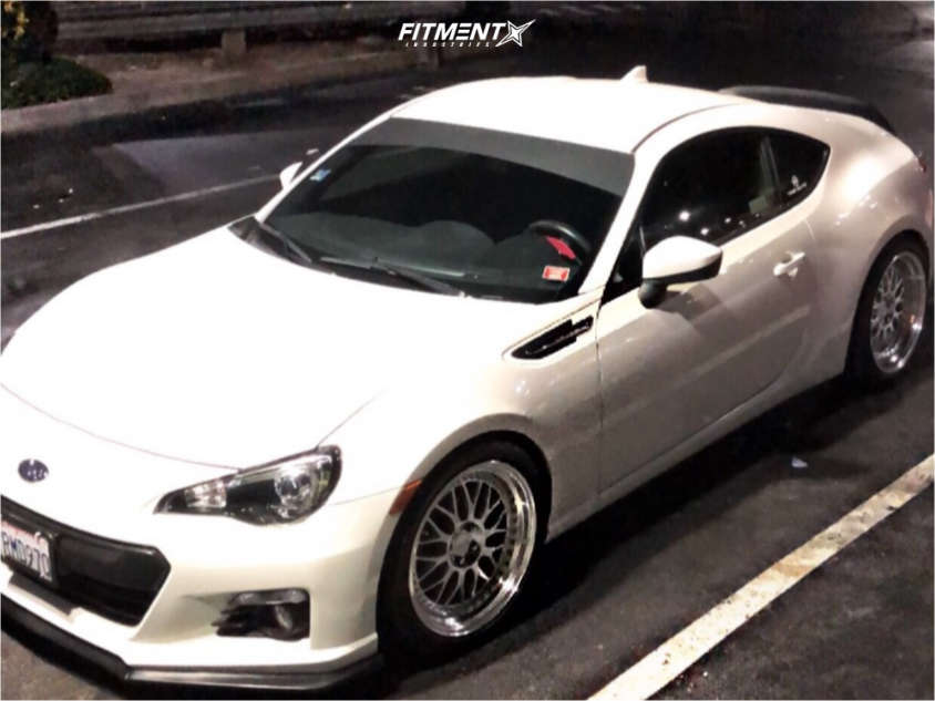 2017 Subaru BRZ Base with 19x8.5 ESR Sr01 and Delinte 225x45 on ...