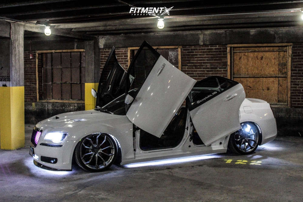 2012 Chrysler 300 S with 22x9 American Racing AR932 and Continental ...