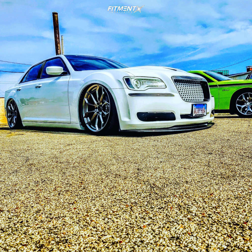 2012 Chrysler 300 S with 22x9 American Racing AR932 and Continental ...