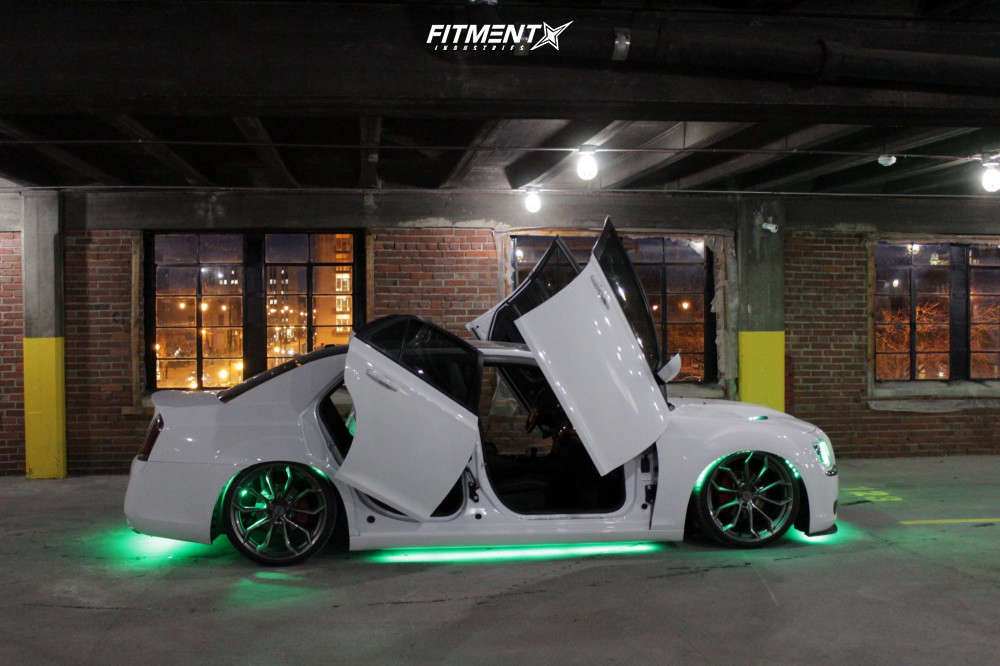 2012 Chrysler 300 S with 22x9 American Racing AR932 and Continental ...