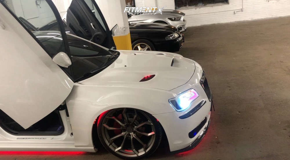 2012 Chrysler 300 S with 22x9 American Racing AR932 and Continental ...