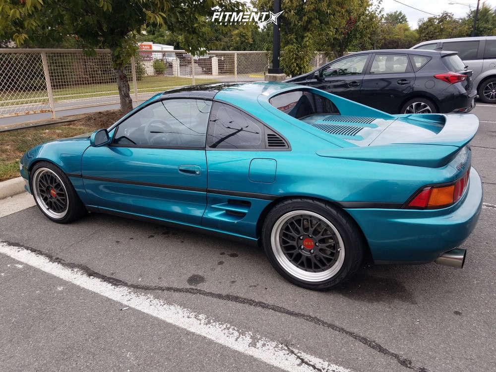 1993 Toyota MR2 Turbo with 17x8 BBS Lm and Yokohama 215x40 on Lowering ...