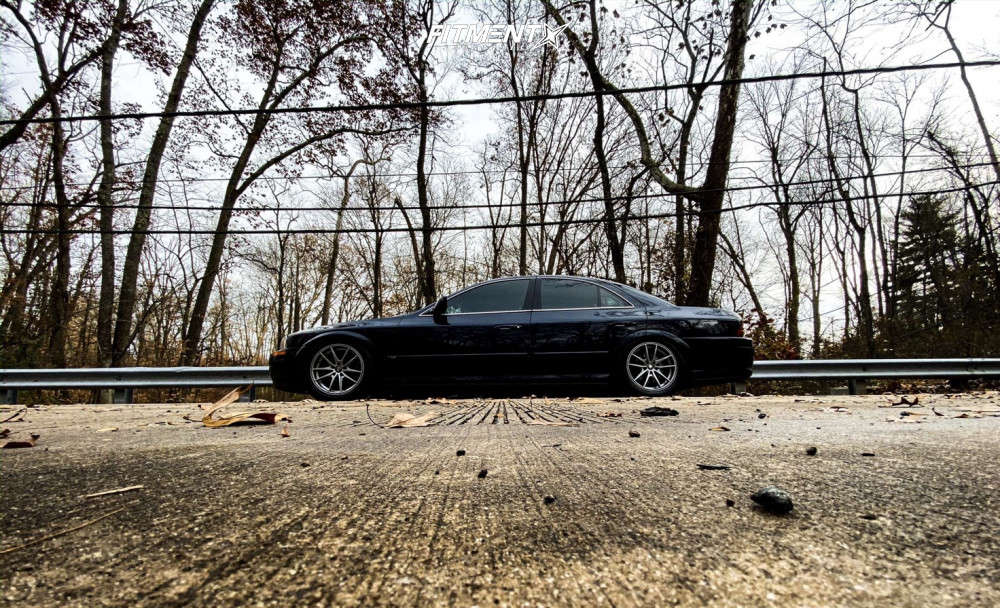 2000 Lincoln LS Base with 17x8 Konig Oversteer and Goodyear 235x50 on ...