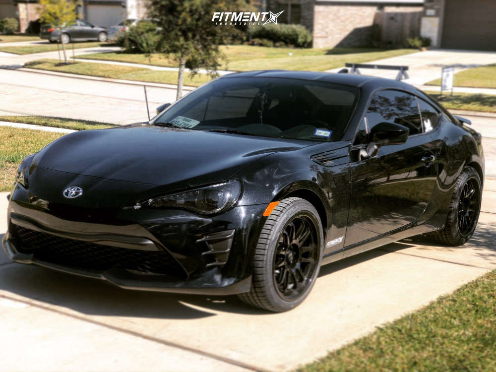 2017 Toyota 86 Base with 18x9 Cosmis Racing XT-206R and Falken 245x40 ...