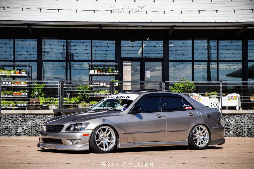 2003 Lexus IS300 Base with 18x8.5 ESR Sr08 and Pirelli 235x45 on ...