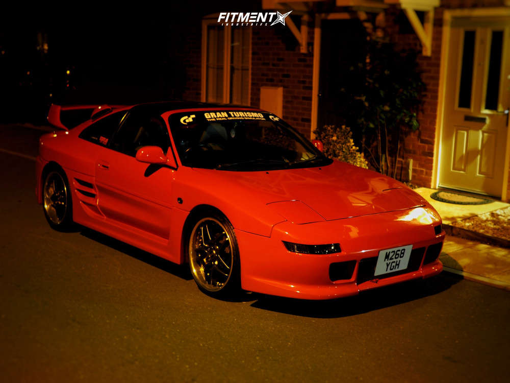 1994 Toyota MR2 Base with 18x8 Blitz Type 03 and Continental 215x35 on ...