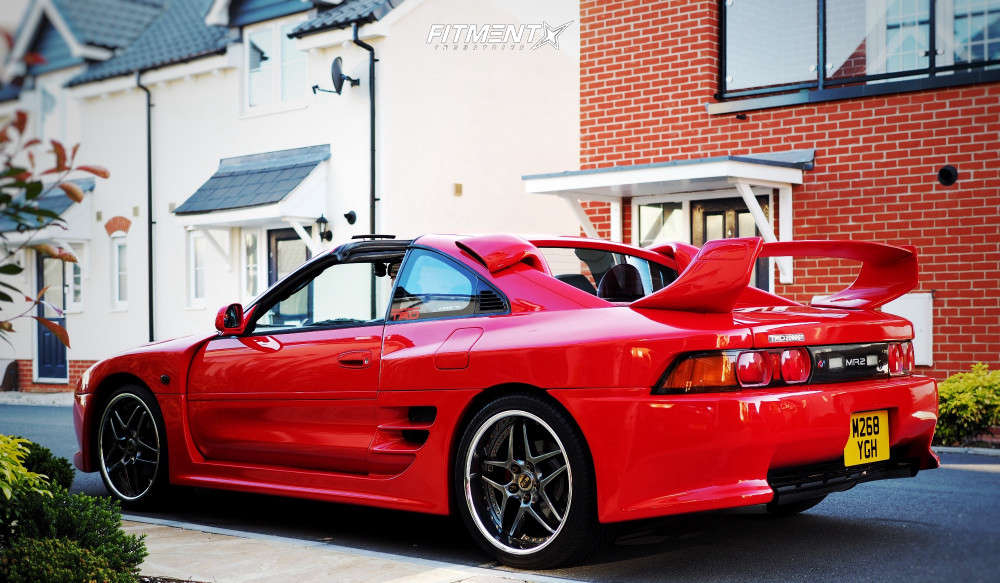 1994 Toyota MR2 Base with 18x8 Blitz Type 03 and Continental 215x35 on ...