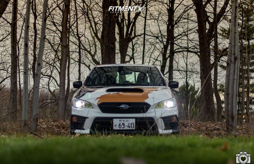2018 Subaru WRX Base with 17x9 Ambit Re02 and Pirelli 245x45 on ...