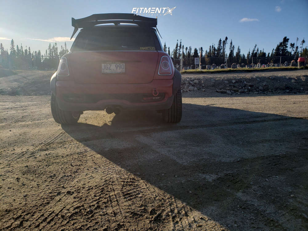 2012 Mini Cooper Coupe S with 17x9 JNC Jnc001 and Goodyear 255x45 on ...