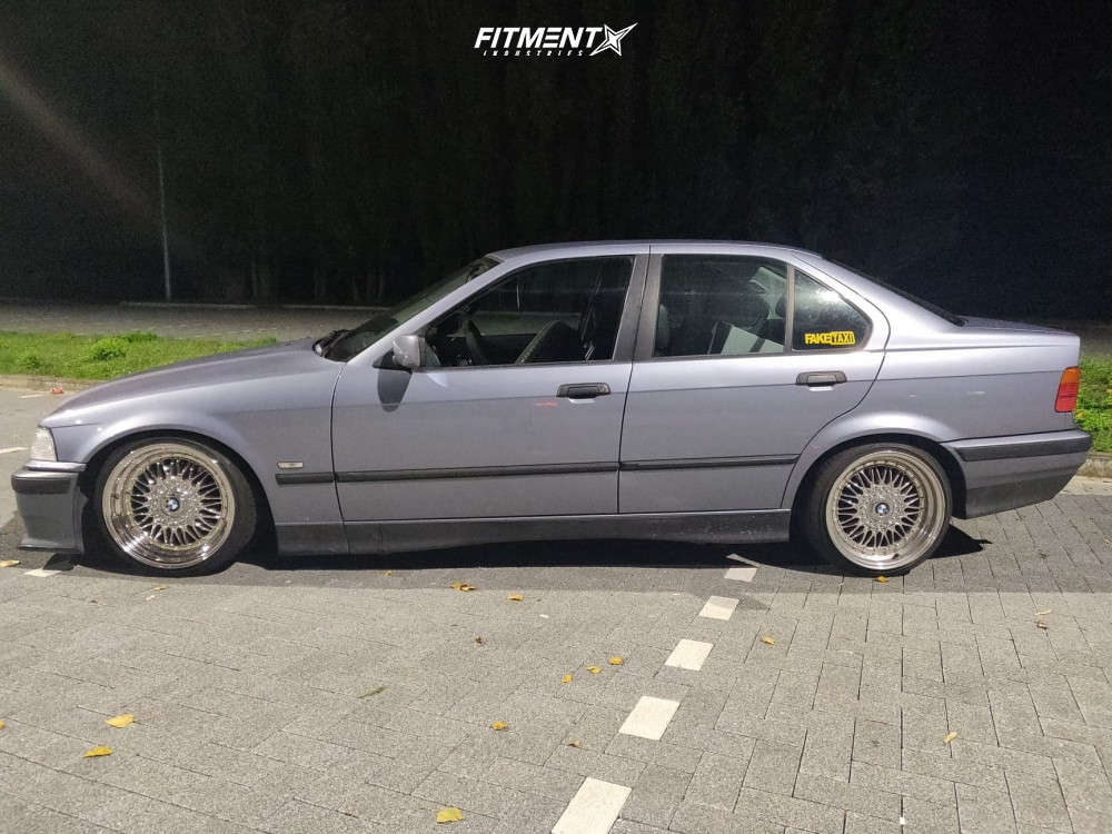 1997 BMW 318i Base with 17x8.5 Japan Racing Jr9 and Falken 195x40 on ...