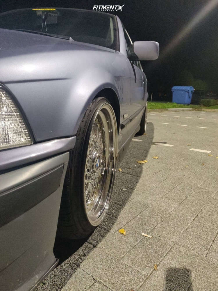 1997 BMW 318i Base with 17x8.5 Japan Racing Jr9 and Falken 195x40 on ...