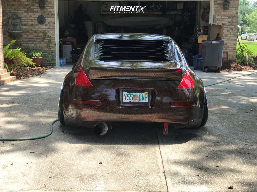 2004 Nissan 350Z Performance with 19x10.5 Work VS XX and Achilles ...