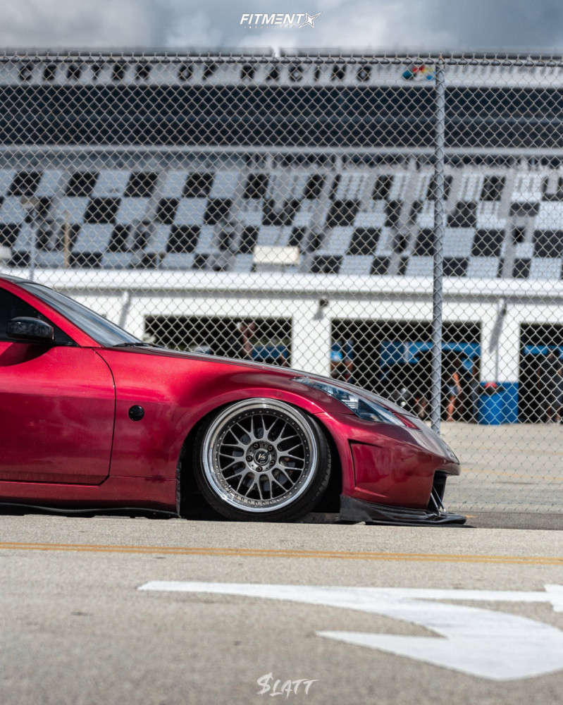 2004 Nissan 350Z Performance with 19x10.5 Work VS XX and Achilles ...