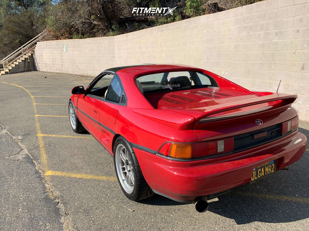 1992 Toyota MR2 Base with 17x8 Enkei RPF1 and Falken 235x40 on Lowering ...