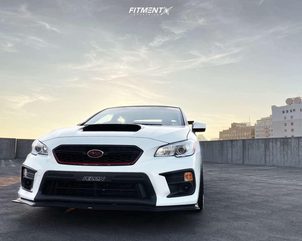 2019 Subaru WRX Base with 18x9.5 ESR Sr01 and Michelin 245x40 on ...