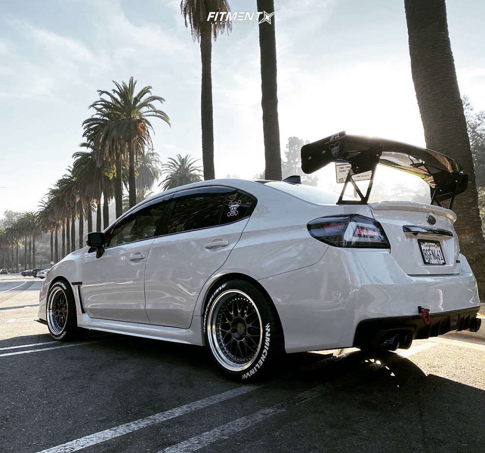 2019 Subaru WRX Base with 18x9.5 ESR Sr01 and Michelin 245x40 on ...