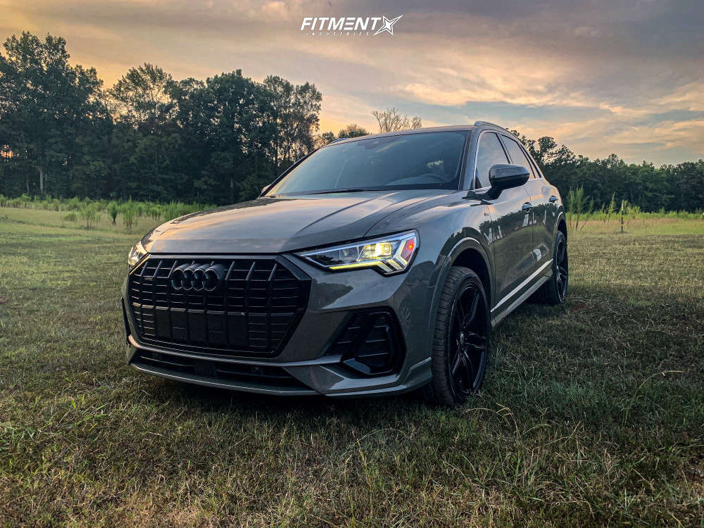 2019 Audi Q3 Premium Plus with 20x8.5 Asanti Black Abl-12 and ...