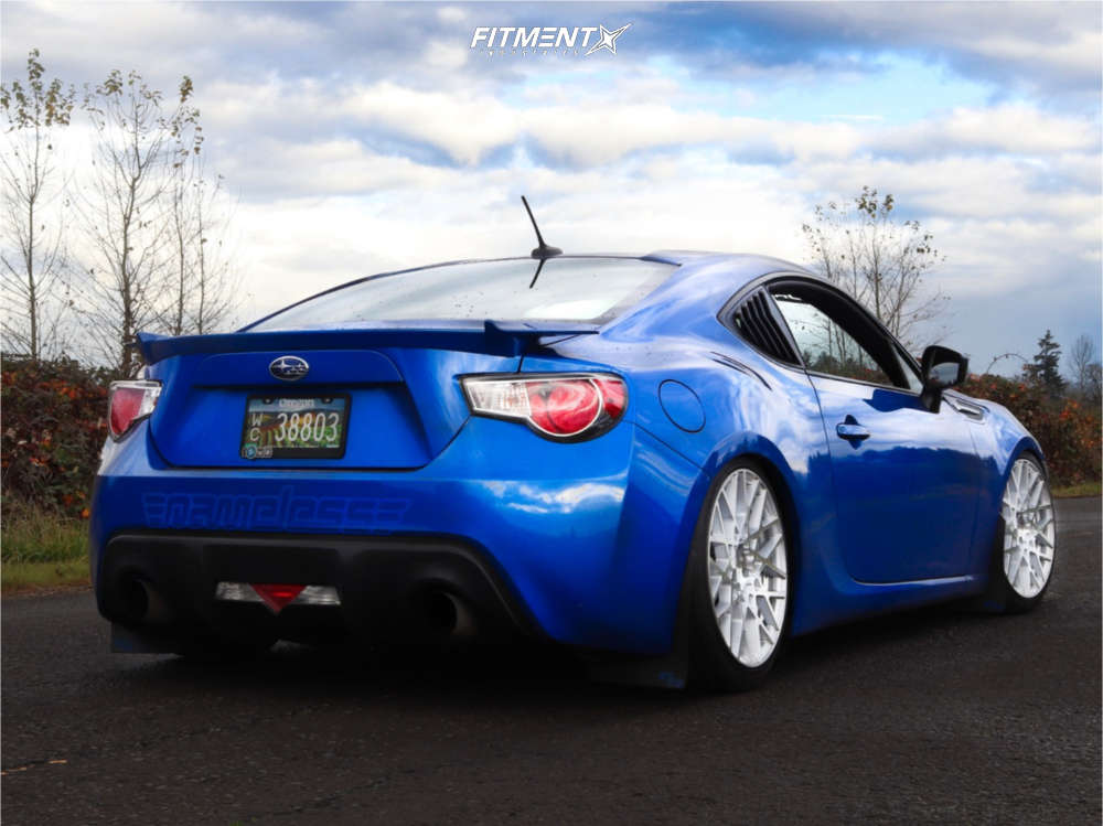 2014 Subaru BRZ Limited with 18x8.5 Rotiform Blq and Toyo Tires 225x40 ...