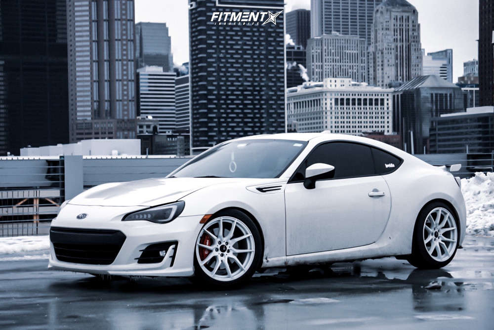 2018 Subaru BRZ Limited with 18x9.5 Option Lab R716 and Bridgestone 235x40 on Coilovers | 853428 ...
