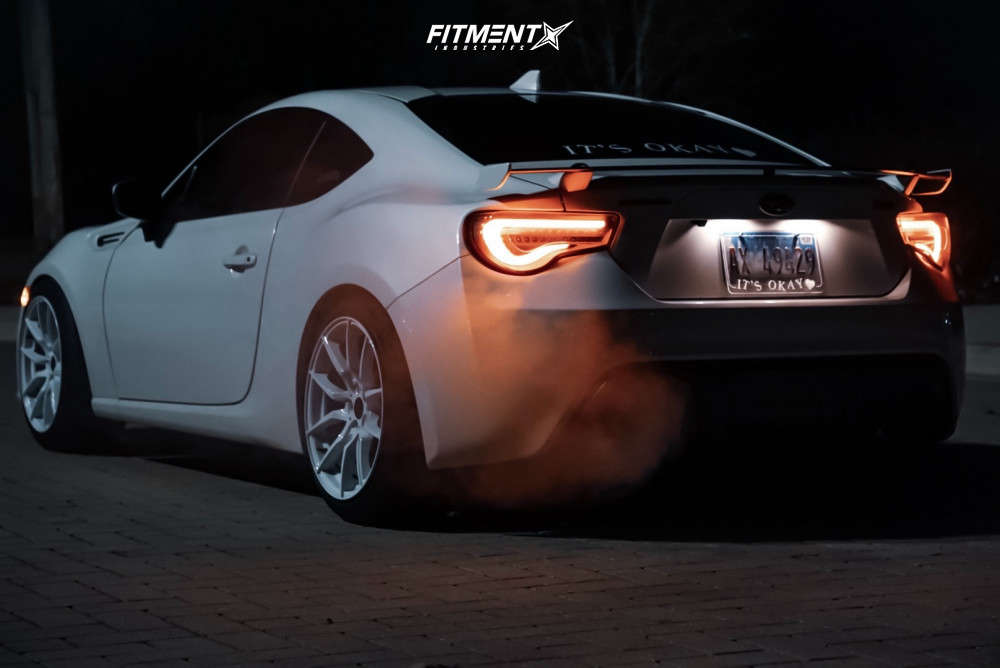 2018 Subaru BRZ Limited with 18x9.5 Option Lab R716 and Bridgestone 235x40 on Coilovers | 853428 ...