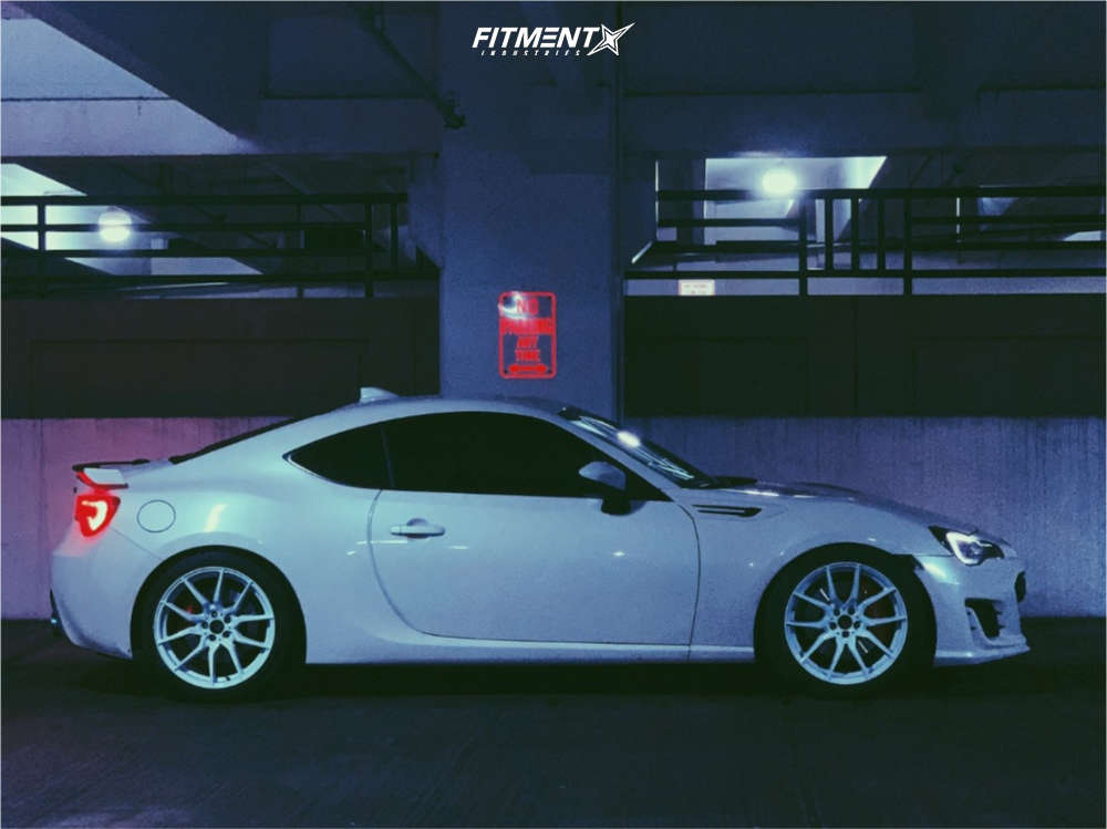 2018 Subaru BRZ Limited with 18x9.5 Option Lab R716 and Bridgestone 235x40 on Coilovers | 853428 ...