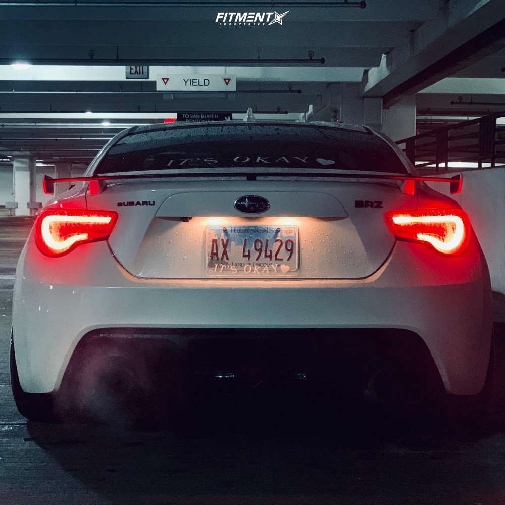 2018 Subaru BRZ Limited with 18x9.5 Option Lab R716 and Bridgestone 235x40 on Coilovers | 853428 ...