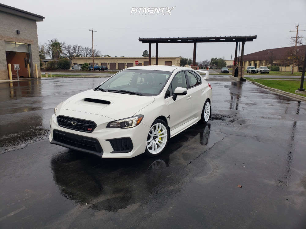 2018 Subaru WRX STI Base with 18x8.5 MST Mt33 and Yokohama 235x40 on Stock Suspension | 854328 ...