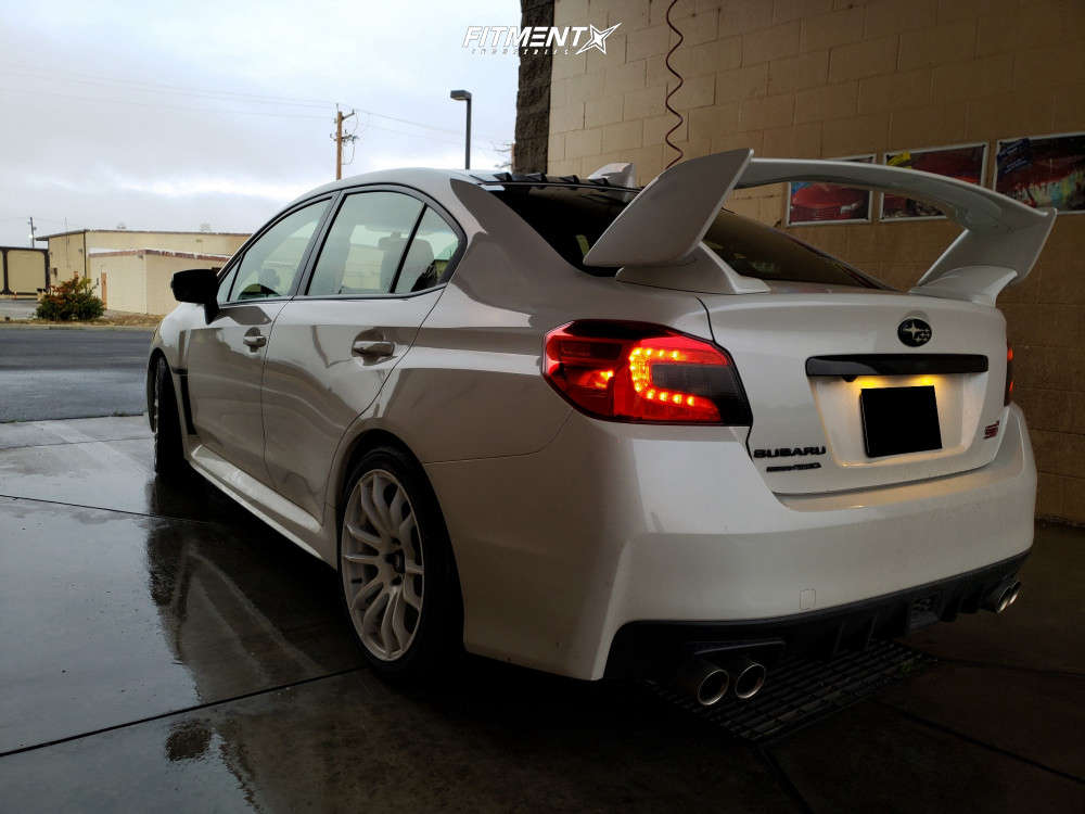 2018 Subaru WRX STI Base with 18x8.5 MST Mt33 and Yokohama 235x40 on ...