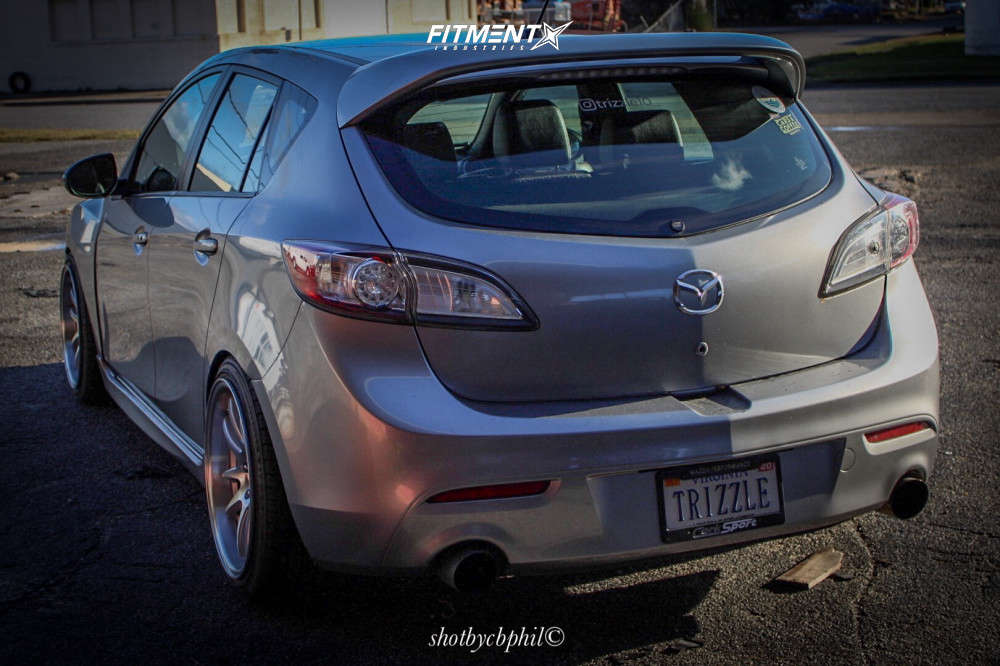 2012 Mazda MazdaSpeed3 Base with 18x9.5 Aodhan DS02 and Firestone ...