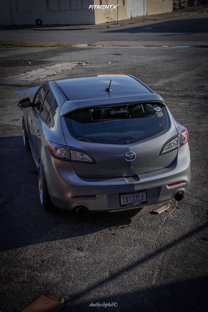 2012 Mazda MazdaSpeed3 Base with 18x9.5 Aodhan DS02 and Firestone ...