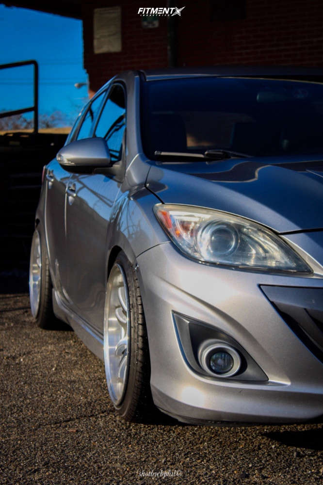 2012 Mazda MazdaSpeed3 Base with 18x9.5 Aodhan DS02 and Firestone ...
