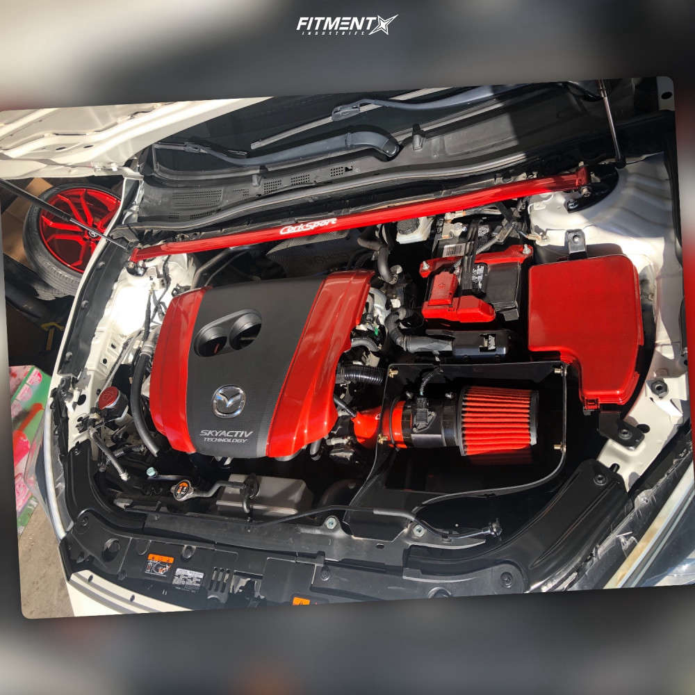 2014 Mazda 3 s Grand Touring with 20x10 Varro Vd02 and Sentury 245x35 ...