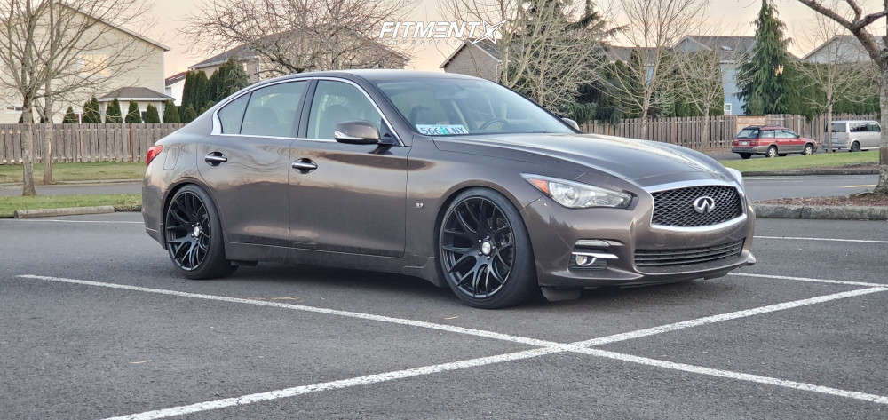 2015 INFINITI Q50 Base with 20x10.5 ESR Sr12 and Nitto 255x35 on ...