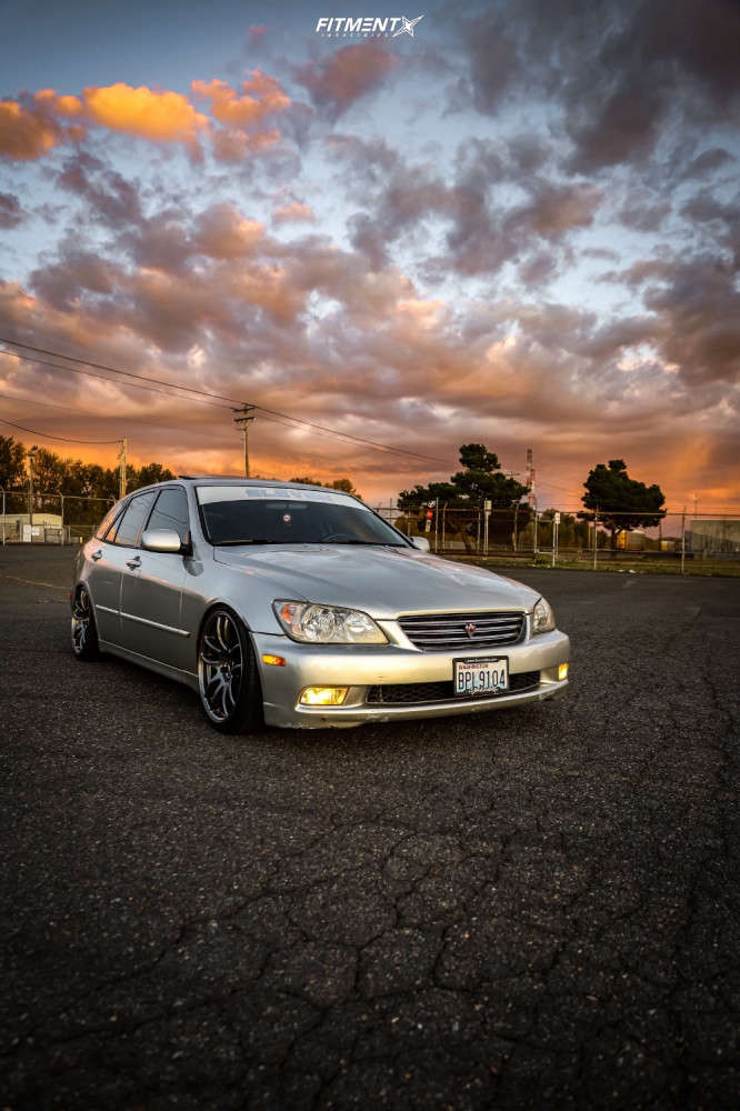 2005 Lexus IS300 Sportcross with 18x8.5 Vordoven Forme 9 and Atlas ...