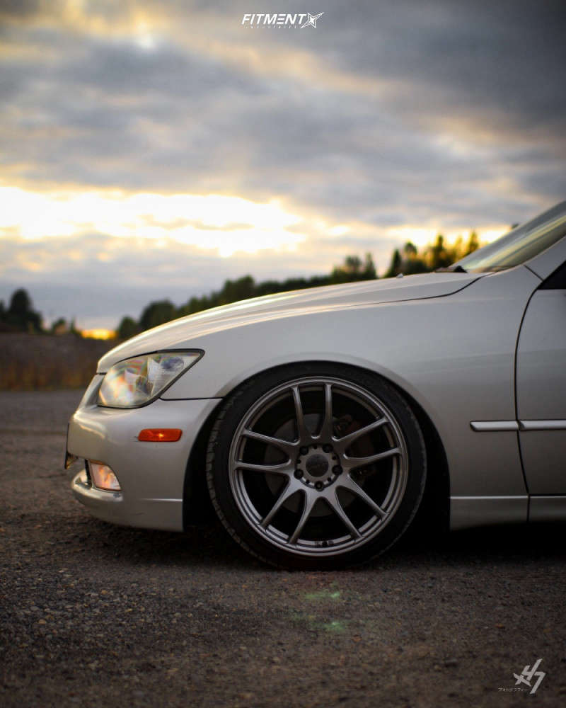 2005 Lexus IS300 Sportcross with 18x8.5 Vordoven Forme 9 and Atlas ...