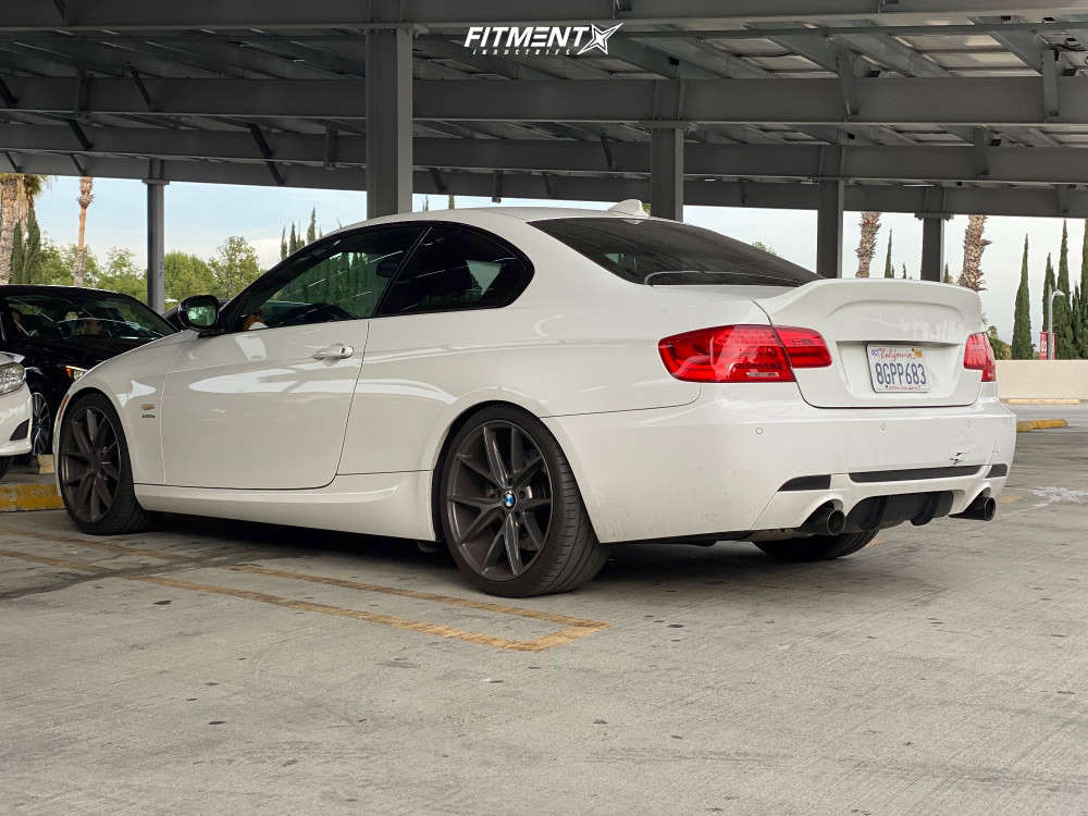2011 BMW 335is Base with 19x8.5 Niche Misano and Nankang 255x35 on ...