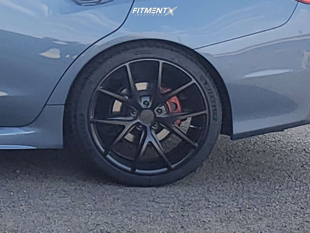 2018 Subaru WRX Limited with 19x8.5 Niche Misano and Michelin 245x35 on Stock Suspension ...