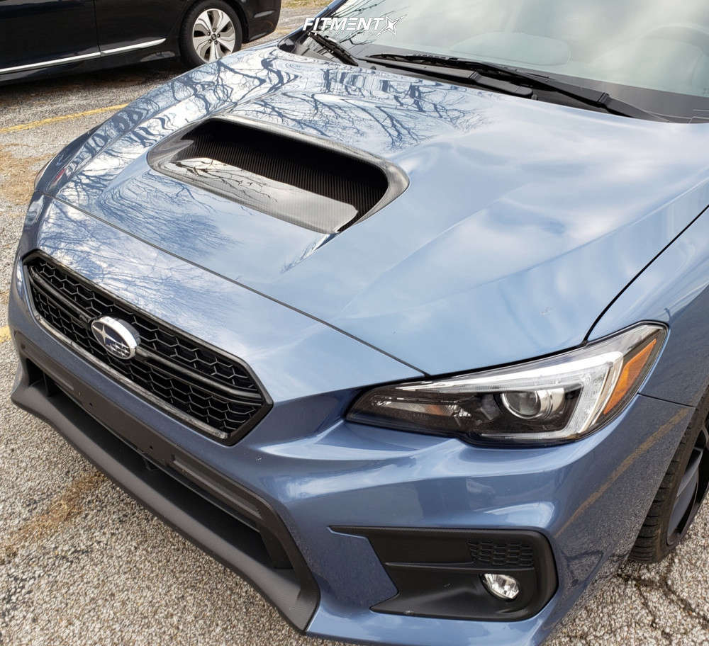 2018 Subaru WRX Limited with 19x8.5 Niche Misano and Michelin 245x35 on ...