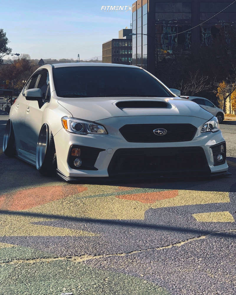 2019 Subaru WRX Premium with 18x10 Work VS MX and Federal 215x35 on Air ...