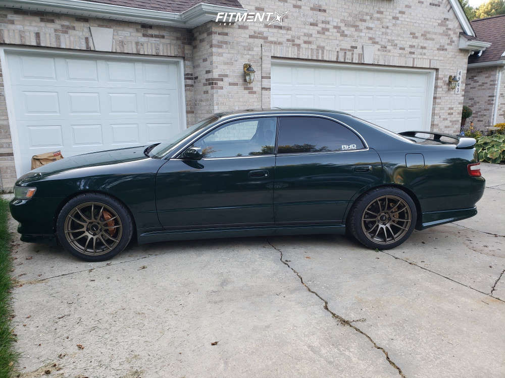 1993 Toyota Chaser Base with 18x8.5 AVID1 AV28 and Bridgestone 235x40 ...