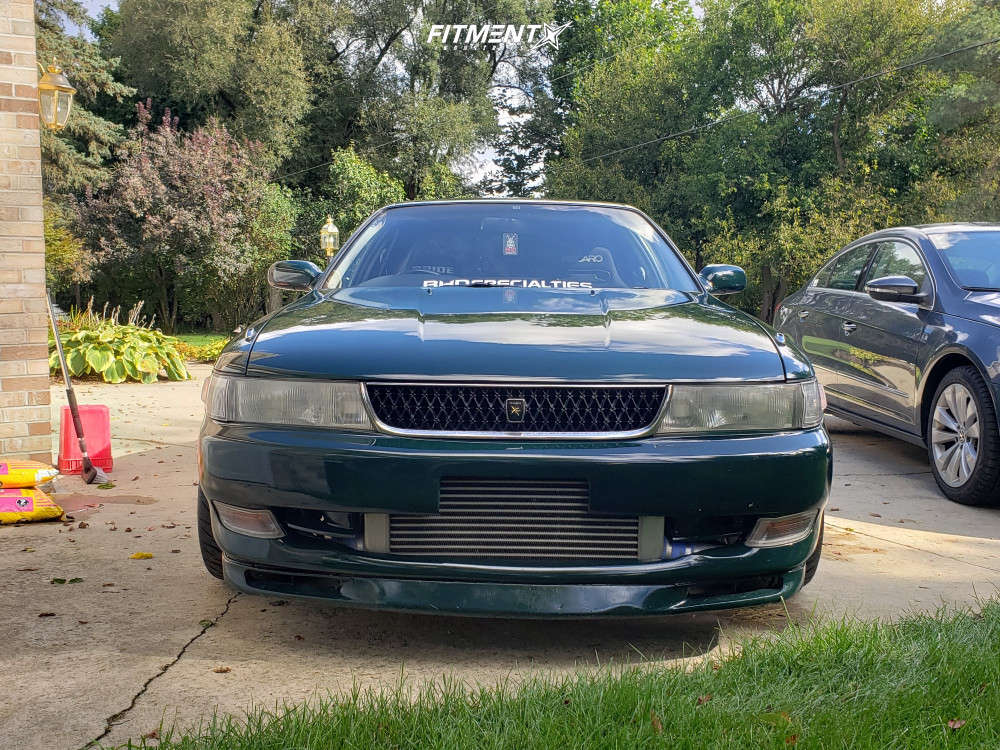 1993 Toyota Chaser Base with 18x8.5 AVID1 AV28 and Bridgestone 235x40 ...