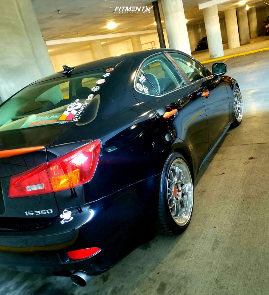 2007 Lexus IS350 Base with 18x8.5 F1R F21 and Falken 225x40 on ...