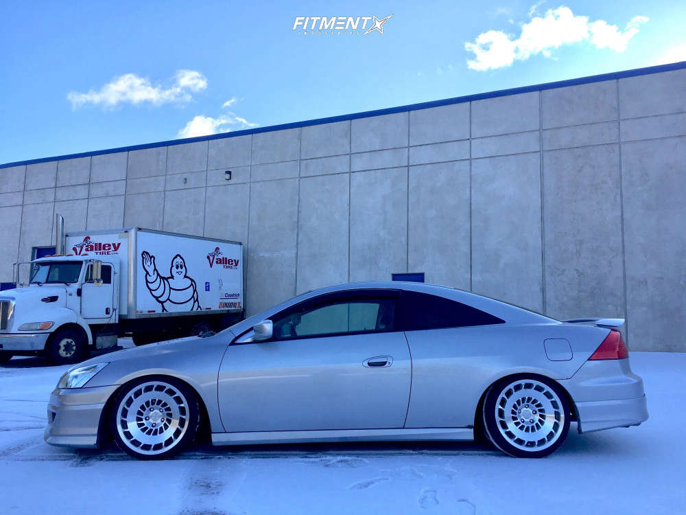 2006 Honda Accord EX with 18x9.5 Rotiform Ccv and Nankang 215x40 on Coilovers | 858349 | Fitment ...